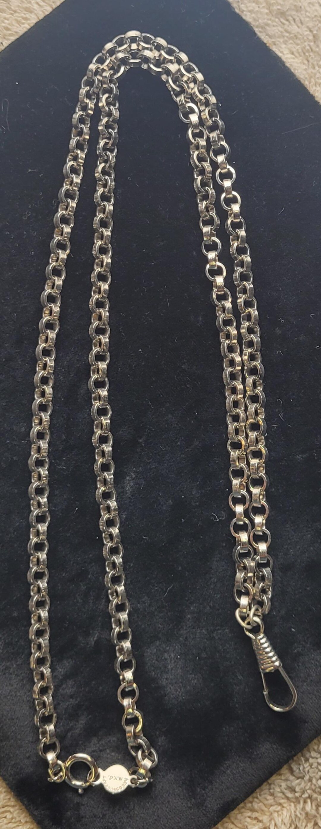 Accessocraft NYC Stainless Steel Zoot Suit Watch Chain - Etsy