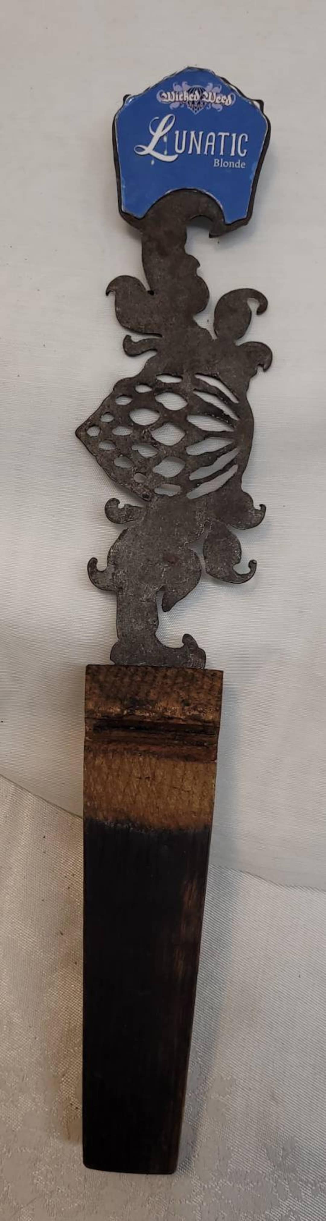Wicked Weed Brewing, Lunatic Blond Belgian Pale Ale, Beer Keg Handle ...