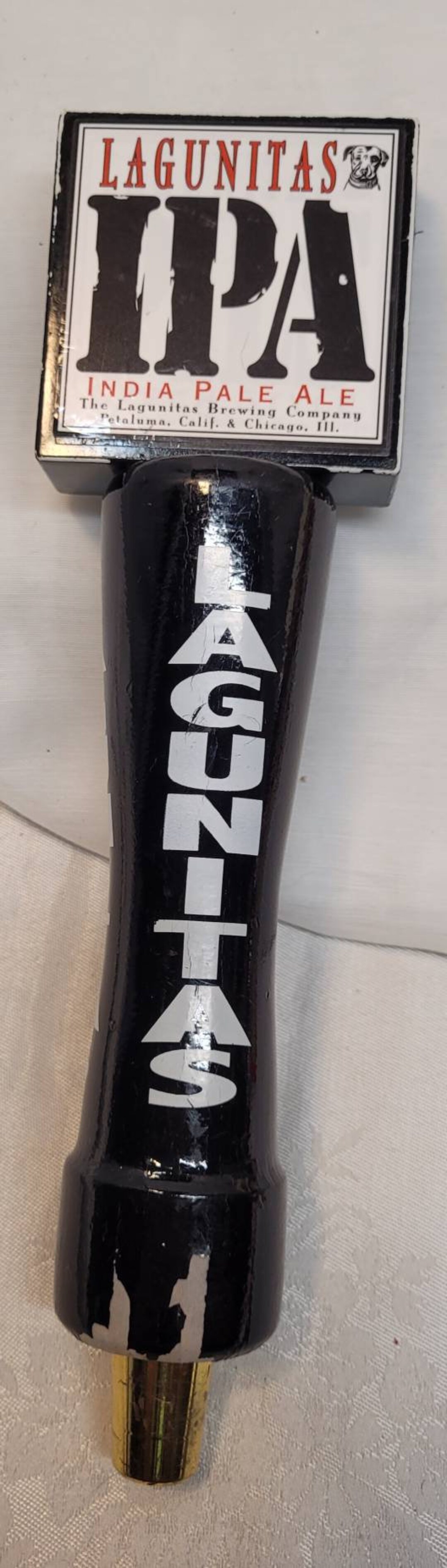 Lagunitas, Ipa, India Pale Ale Solid Wood and Enamel Beer Tap Handle - Etsy