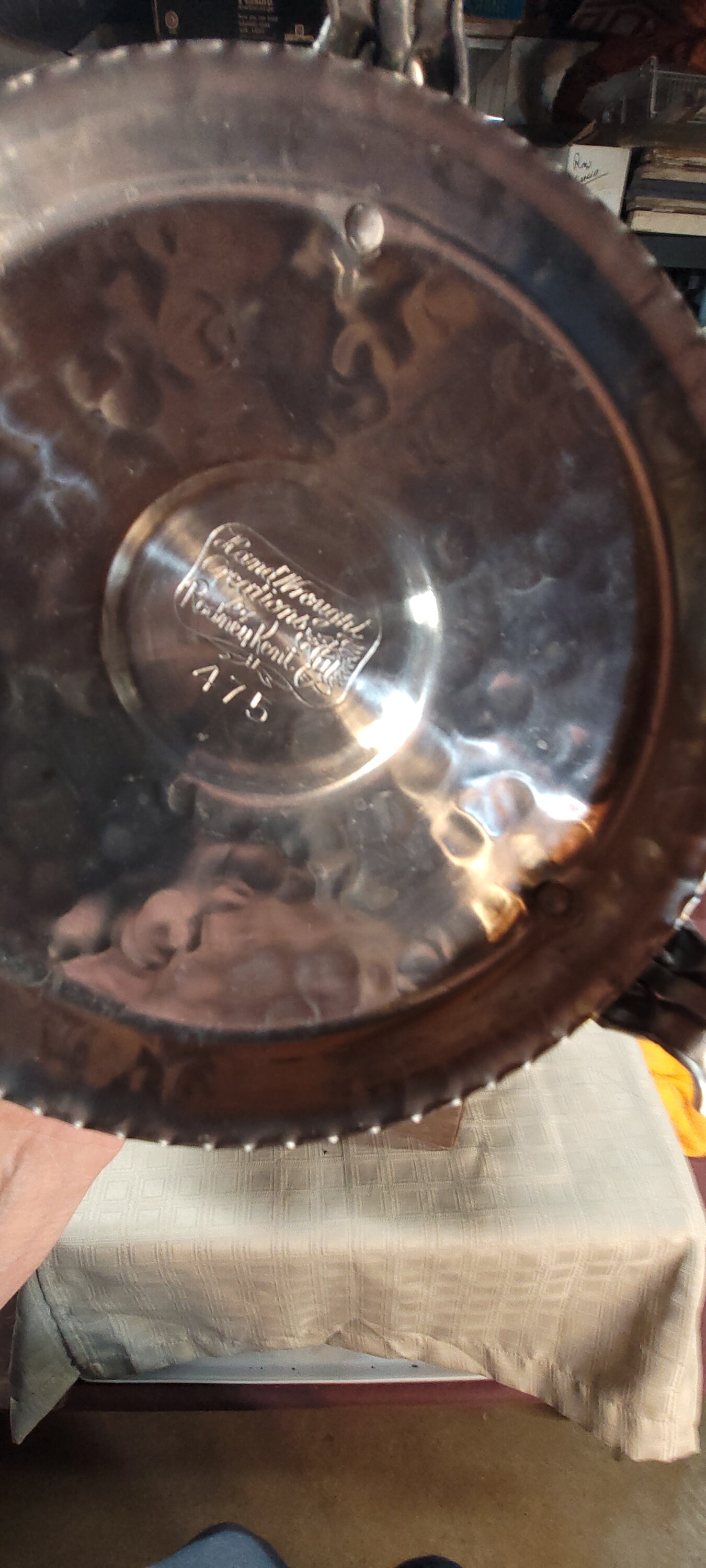 1940's, Rodney Kent Hand Wrought Aluminum Chafing Dish Stand - Etsy