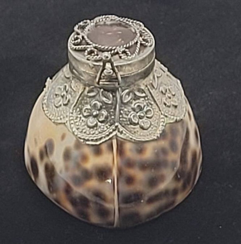 Middle Eastern, Shell Trinket Bottle - Etsy