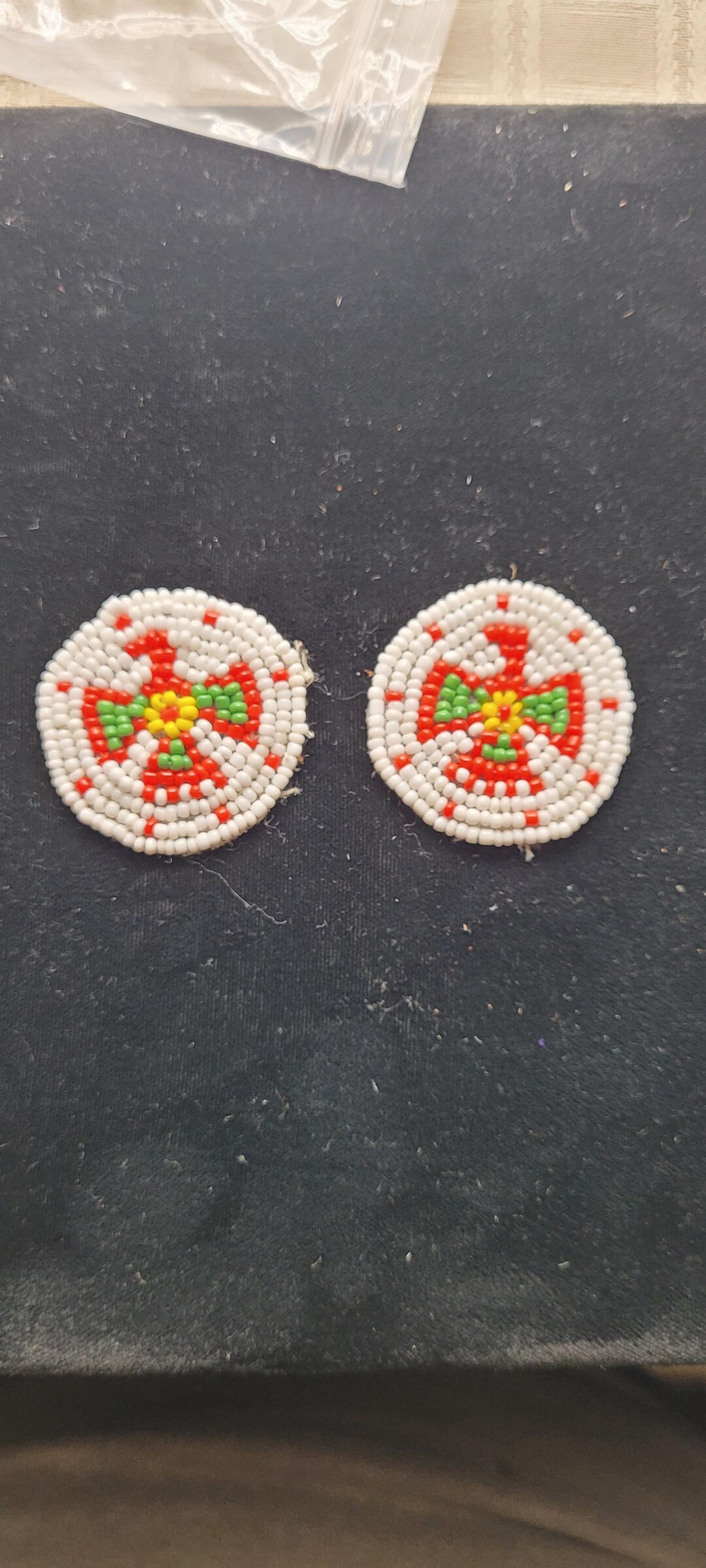 Native American Seed Bead Thunderbird Rosettes One and a Half Inch - Etsy