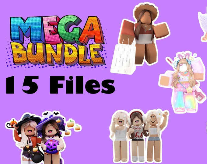 Gamer PNG Clipart Bundle Digital File Download. Girl, Boy, Sublimation ...