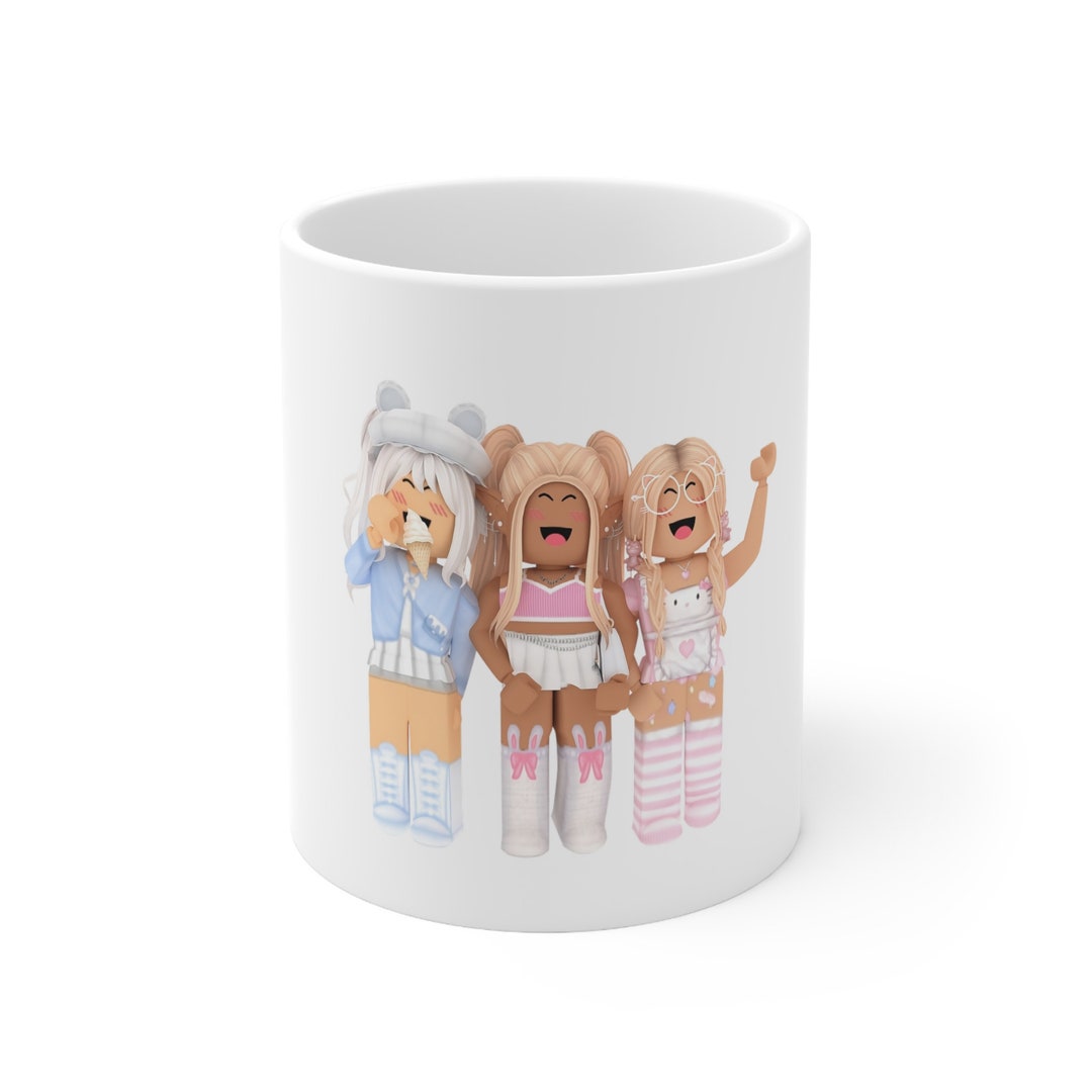 Ceramic Mug Roblox Design Roblox Girls Roblox Merchandise Roblox Mug ...