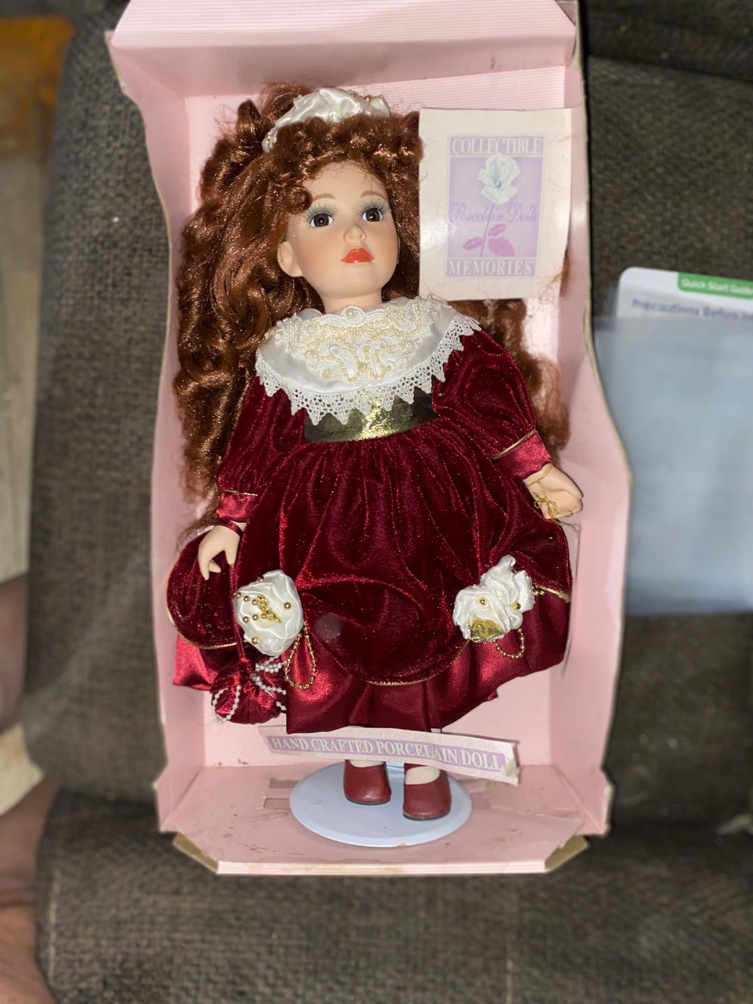 Natalie - Vintage - Precious Memories Porcelain Doll - Not in Original ...