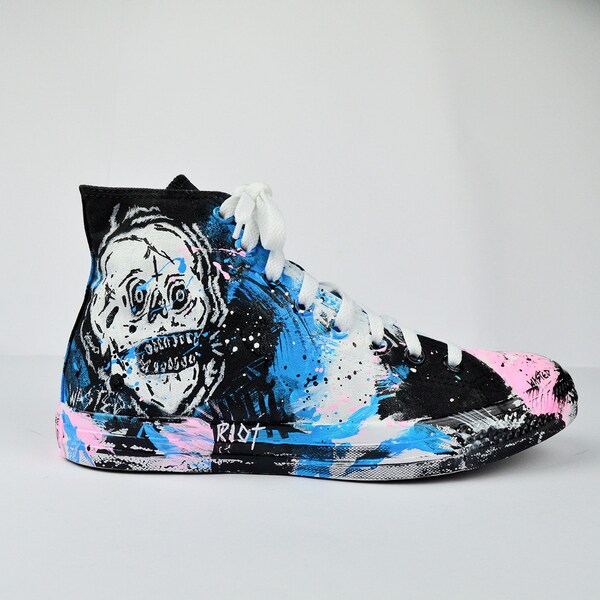Painted Converse - Etsy