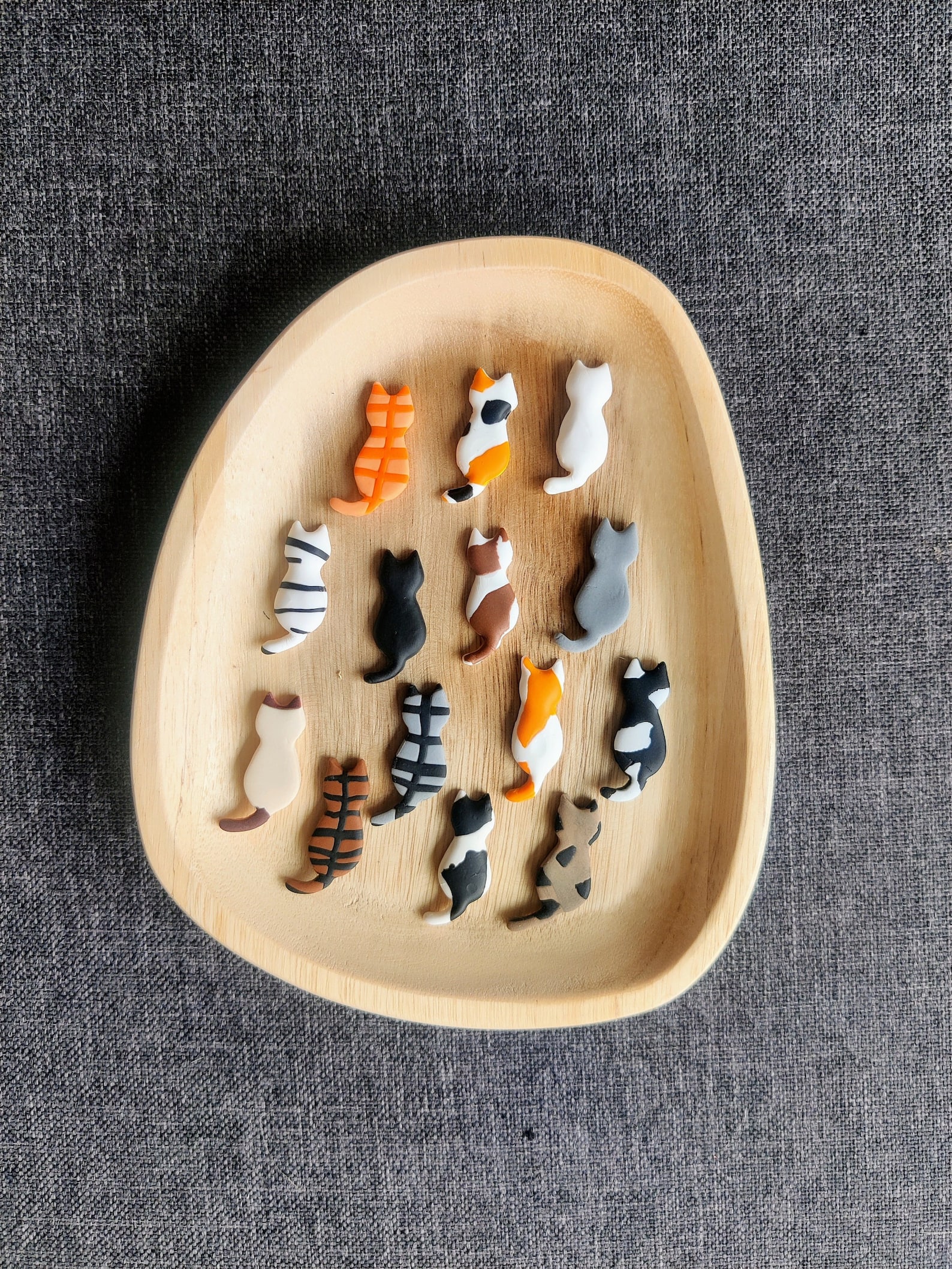 Cat Magnets, Black Cat, Magnet, Magnets, Polymerclay, Clay, Cute Magnet ...