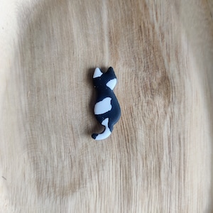 Cat Magnets, Black Cat, Magnet, Magnets, Polymerclay, Clay, Cute Magnet ...