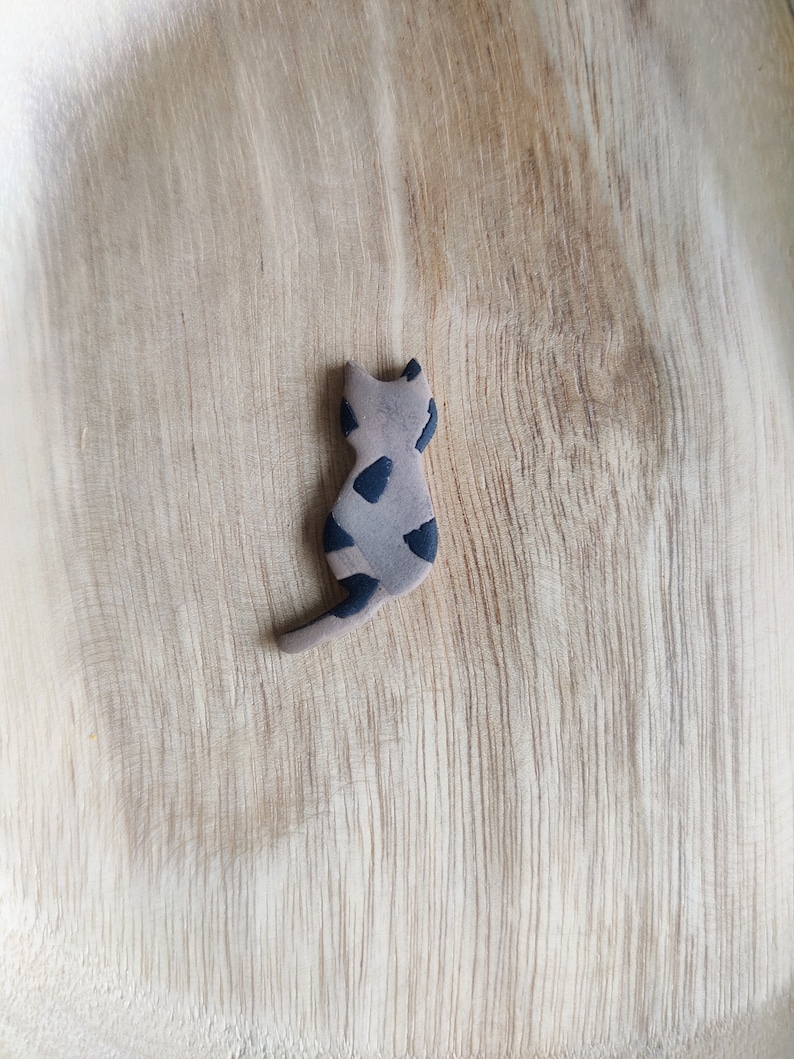 Cat Magnets Black Cat Magnet Magnets Polymerclay Clay - Etsy