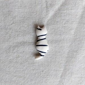 Cat Magnets, Black Cat, Magnet, Magnets, Polymerclay, Clay, Cute Magnet ...