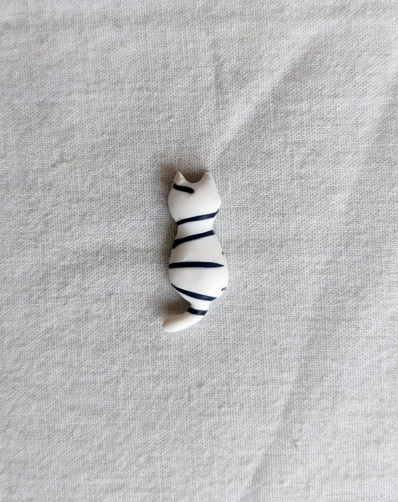 Cat Magnets, Black Cat, Magnet, Magnets, Polymerclay, Clay, Cute Magnet ...