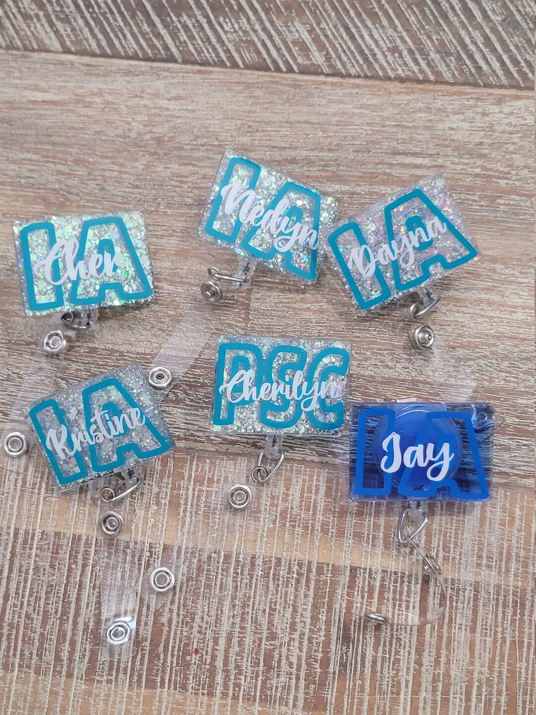 Custom Personalized Credentials Badge Reels - Etsy