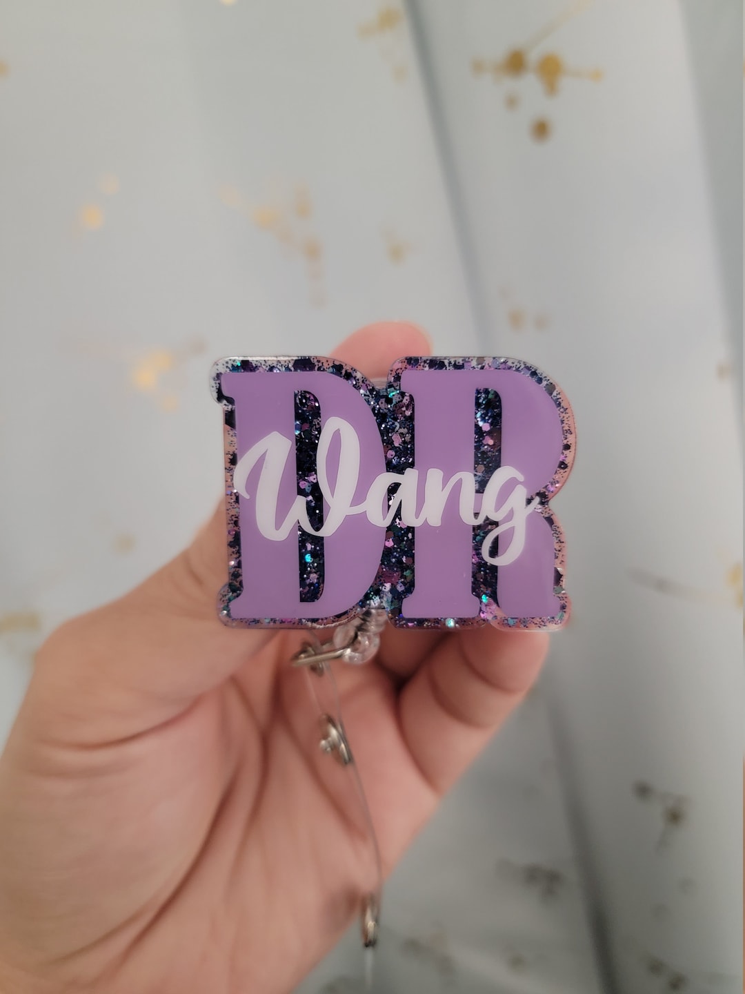 Personalized Doctor Badge Reel, Personalized Gift for Doctor, Badge ...