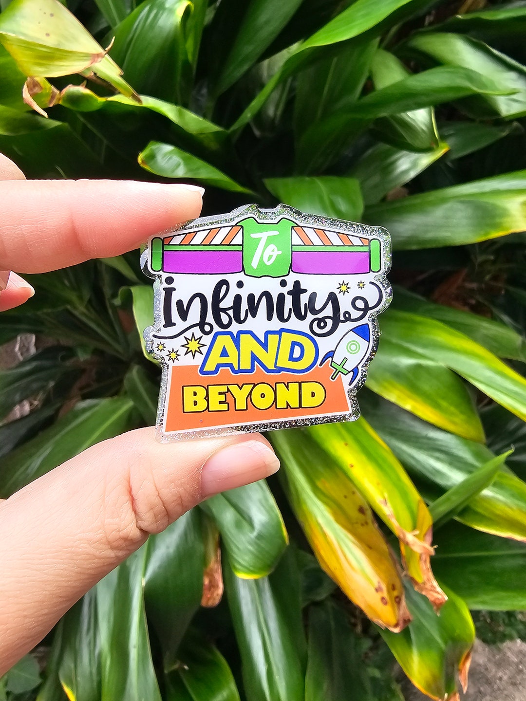 To Infinity and Beyond Badge Reel, Space Ranger Badge Holder, Light ...