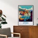 Asmara Travel Print Wall Art Asmara Turkey Wall Hanging Home Decoration ...