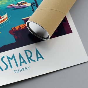 Asmara Travel Print Wall Art Asmara Turkey Wall Hanging Home Decoration ...