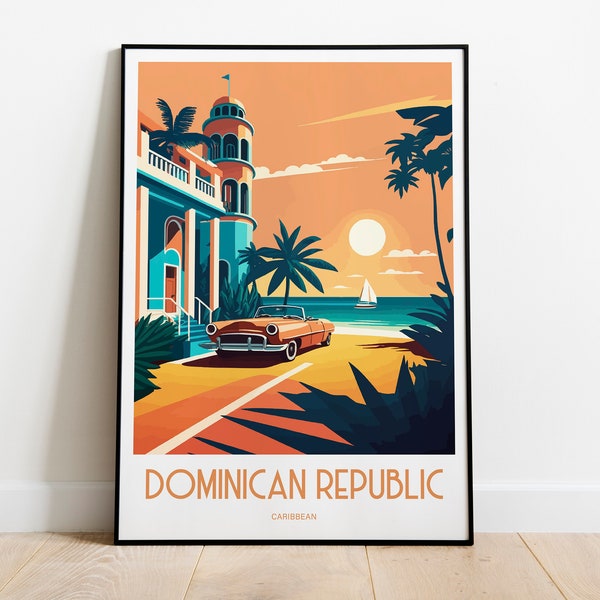 Dominican Republic Poster - Etsy UK
