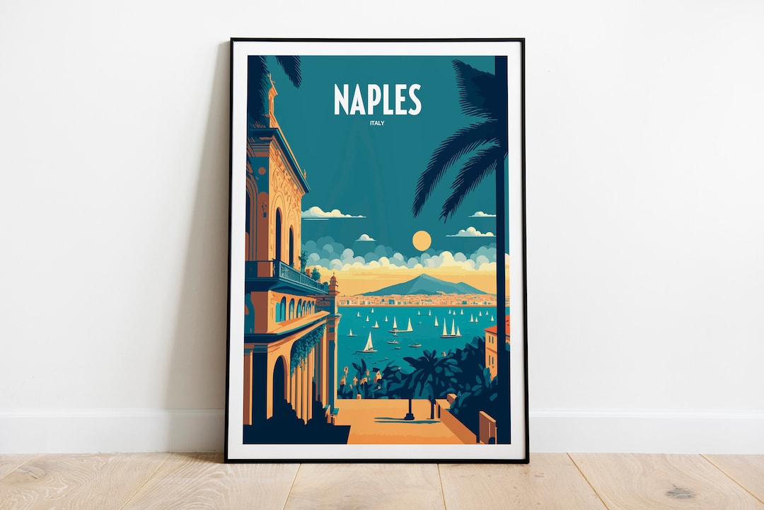 Naples Poster | Naples | Naples Print | Naples Italy | Naples Wall Art ...