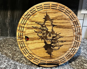 Skull Cribbage Board - Etsy