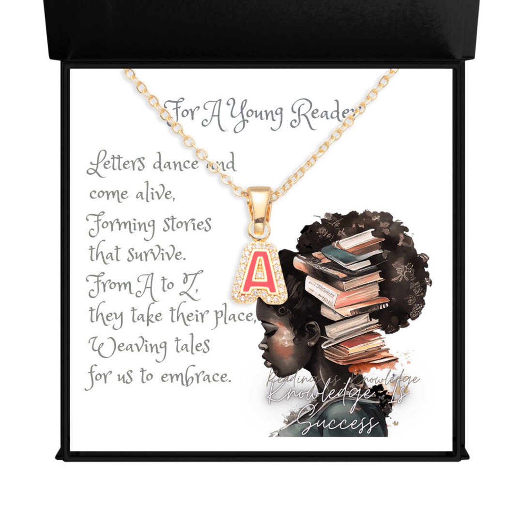 Our Words Come Alive, I Love Your Name - Initial Letter Necklace - Etsy