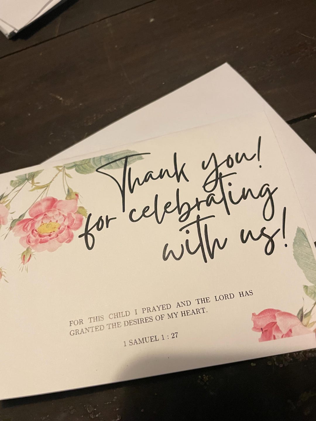 Birth Celebration Note Card Set/encouragement Cards/sympathy Cards ...