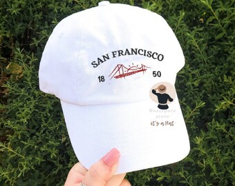 San Francisco Baseball Cap - Etsy