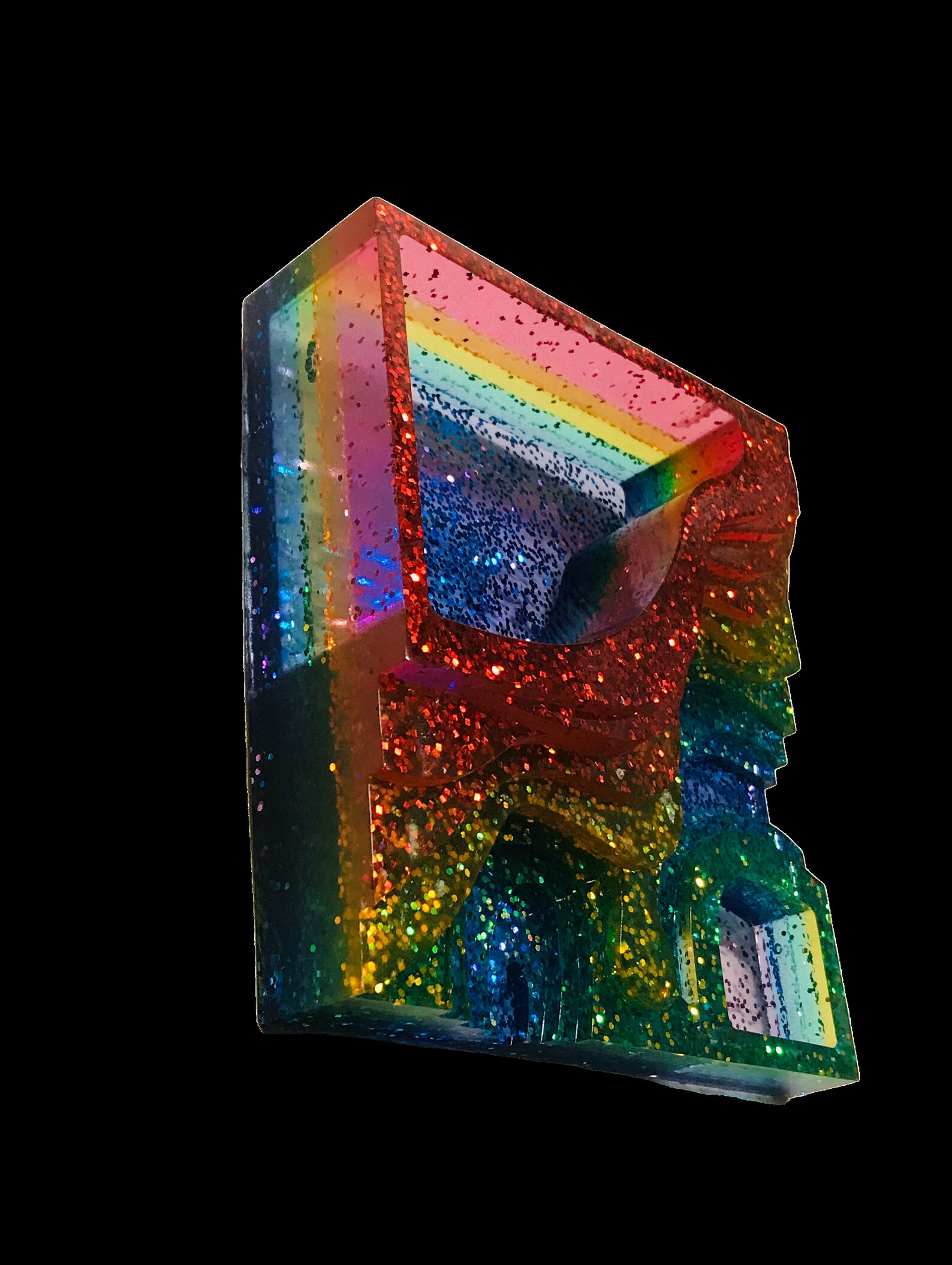 Rainbow LGBTQ Pride, Desk Planter, Catchall, Desktop Organizer, Vanity ...