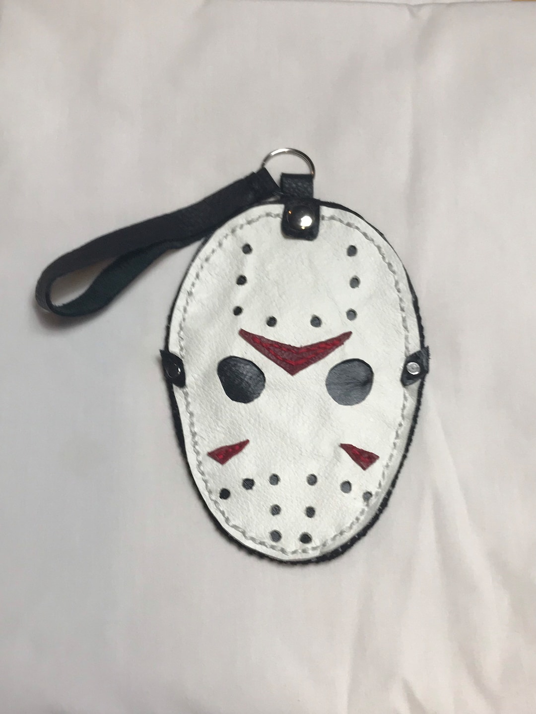 Jason Voorhees Friday the 13th Inspired Wristlet, Coin Purse, Key Ring ...