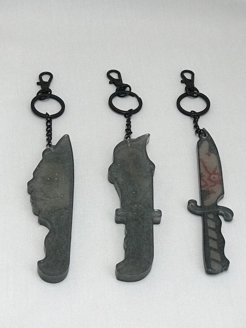 Horror Movie Icon Keychains Scream Ghostface Inspired, Michael Myers ...