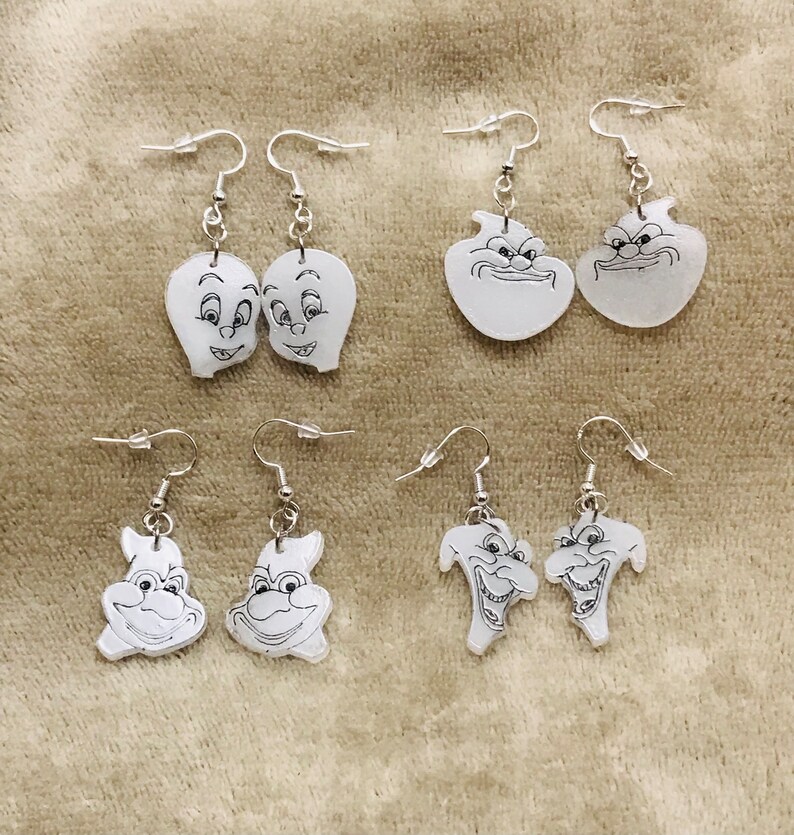 Casper the Friendly Ghost Inspired Uncles, Inspired Sterling Silver 925 ...