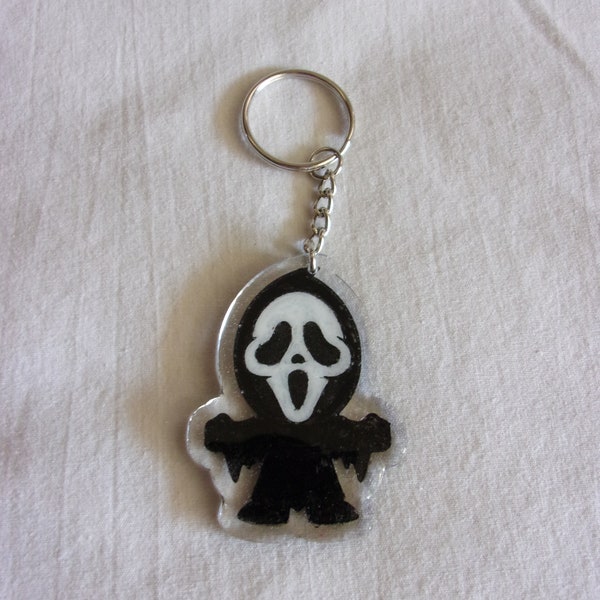 Ghostface Key Ring - Etsy