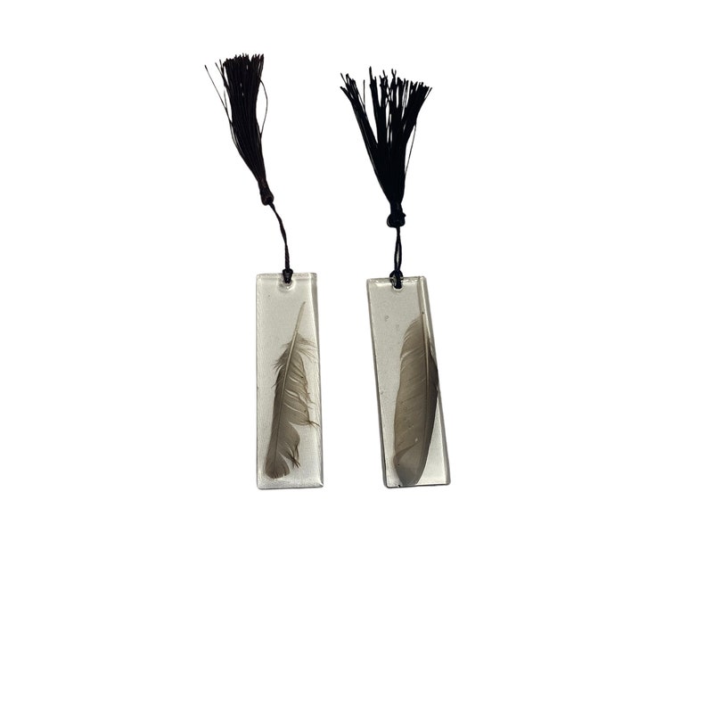Feather Bookmarks - Etsy