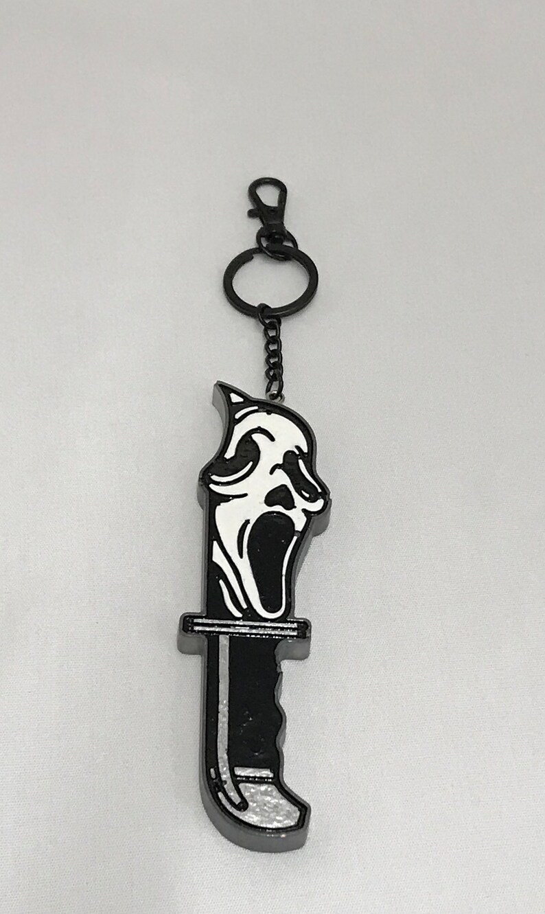 Horror Movie Icon Keychains Scream Ghostface Inspired, Michael Myers ...