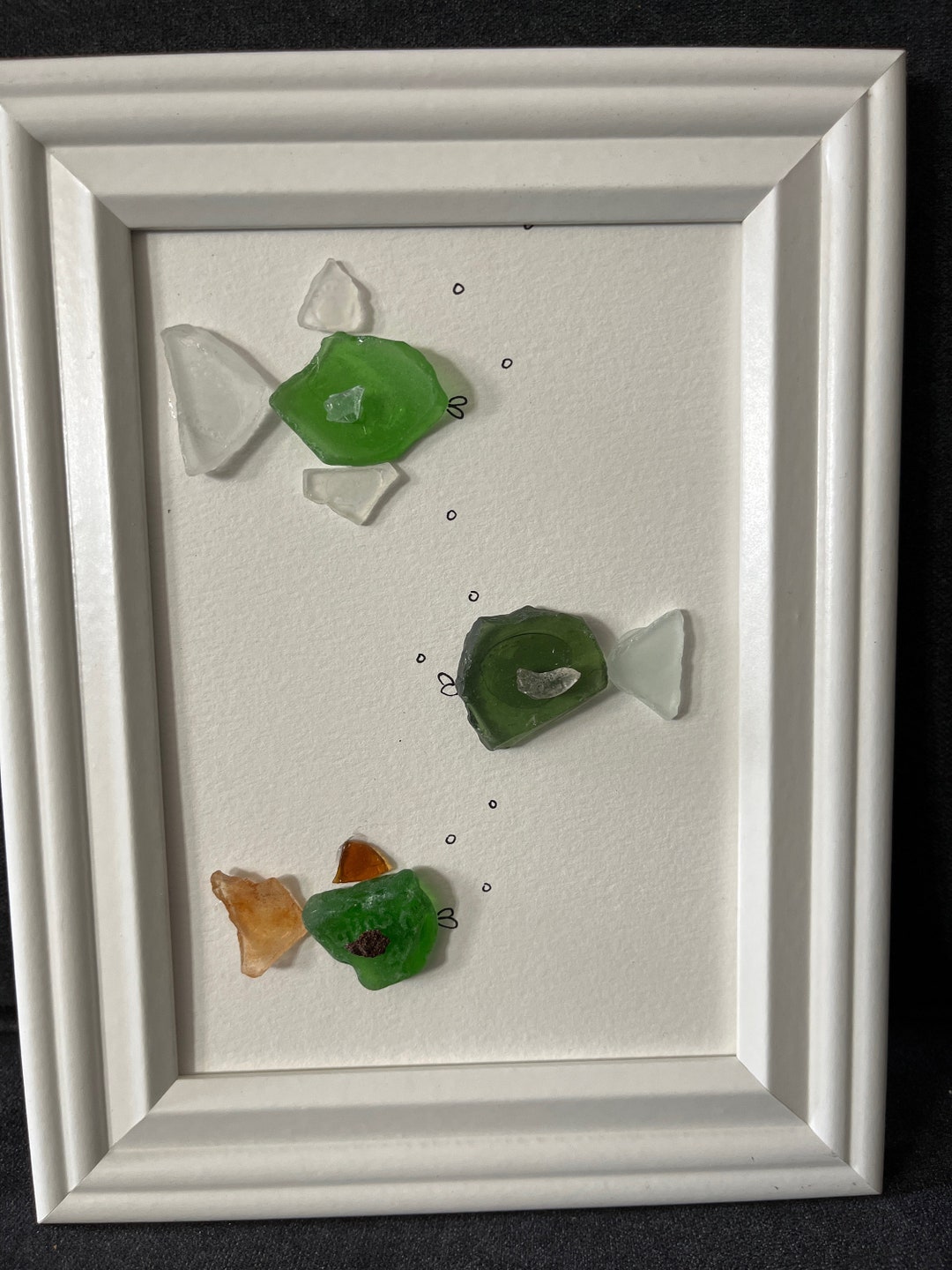 Adak Alaska Sea Glass - School of Fish - Etsy