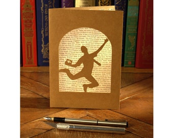Phantom of the Opera Papercut Card. Gaston Leroux. From the Classic ...