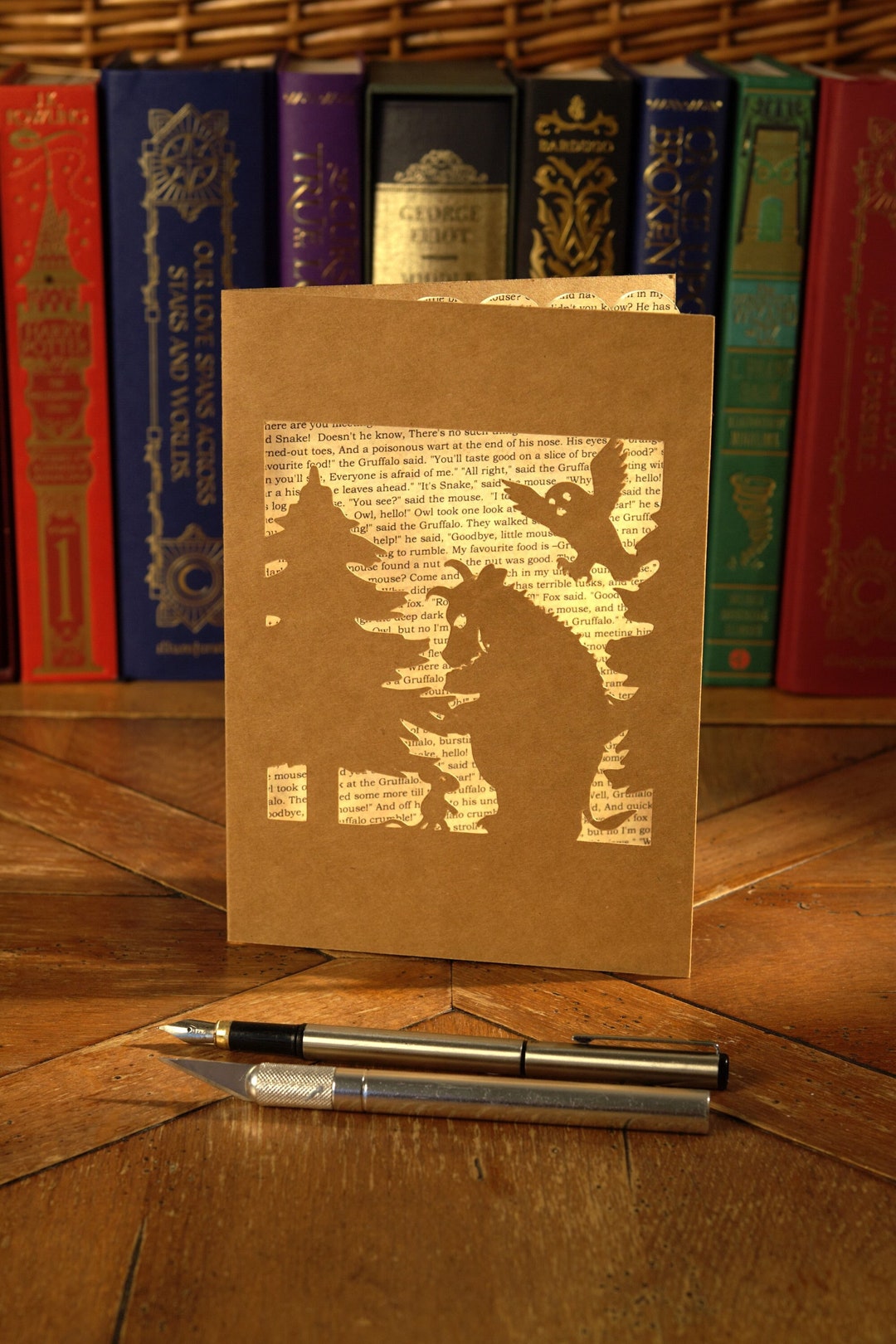 The Gruffalo Keepsake Papercut Card. Julia Donaldson. From the Classic ...