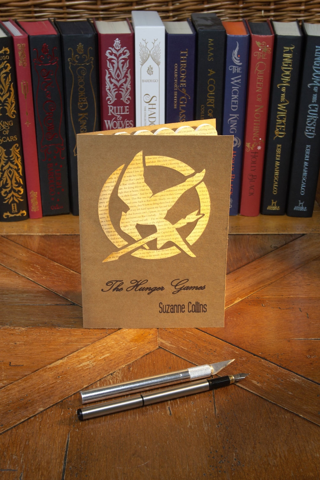 The Hunger Games Keepsake Papercut Card. Suzanne Collins. Handmade From ...