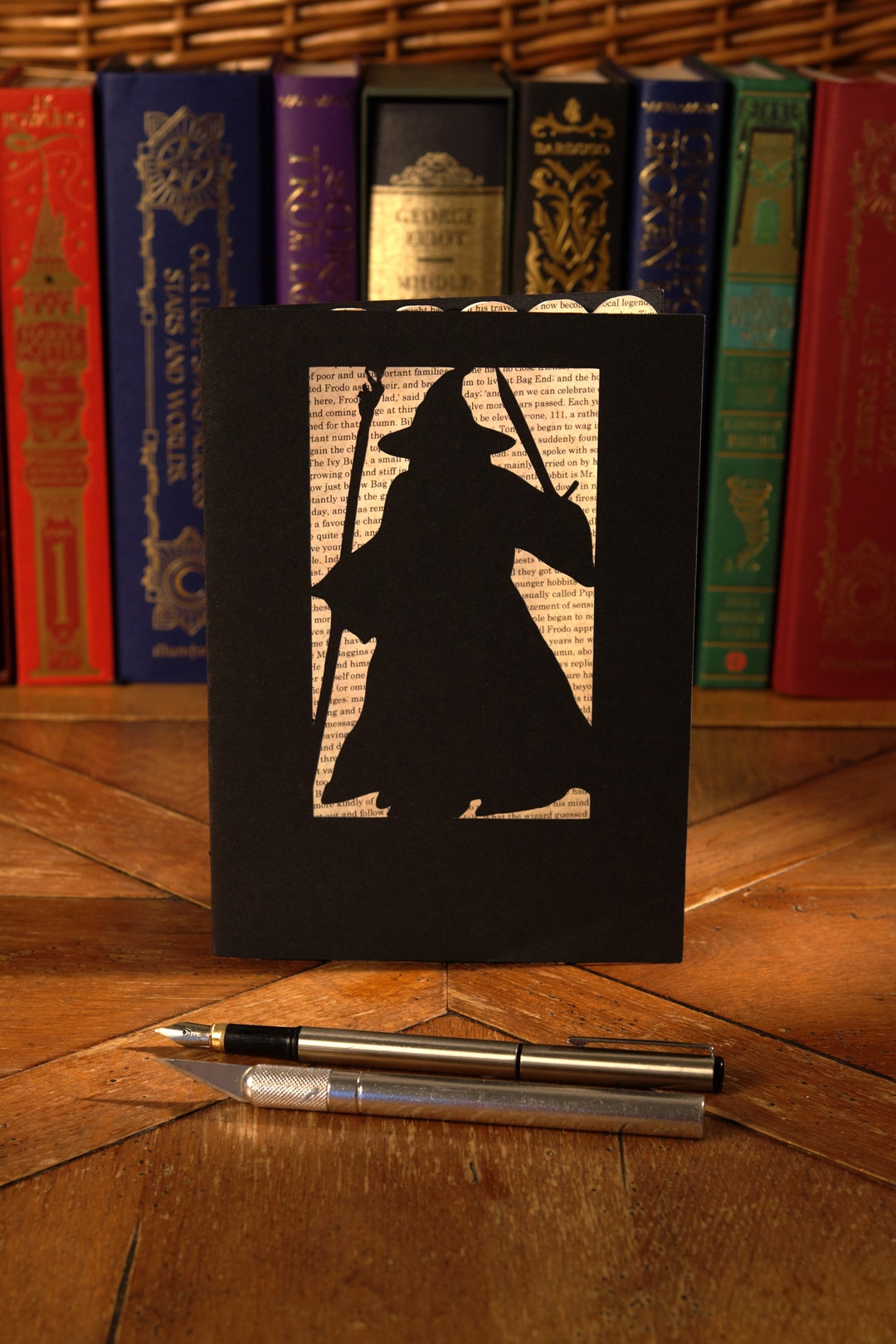 Lord of the Rings Inspired Papercut Keepsake Card: Handmade From ...