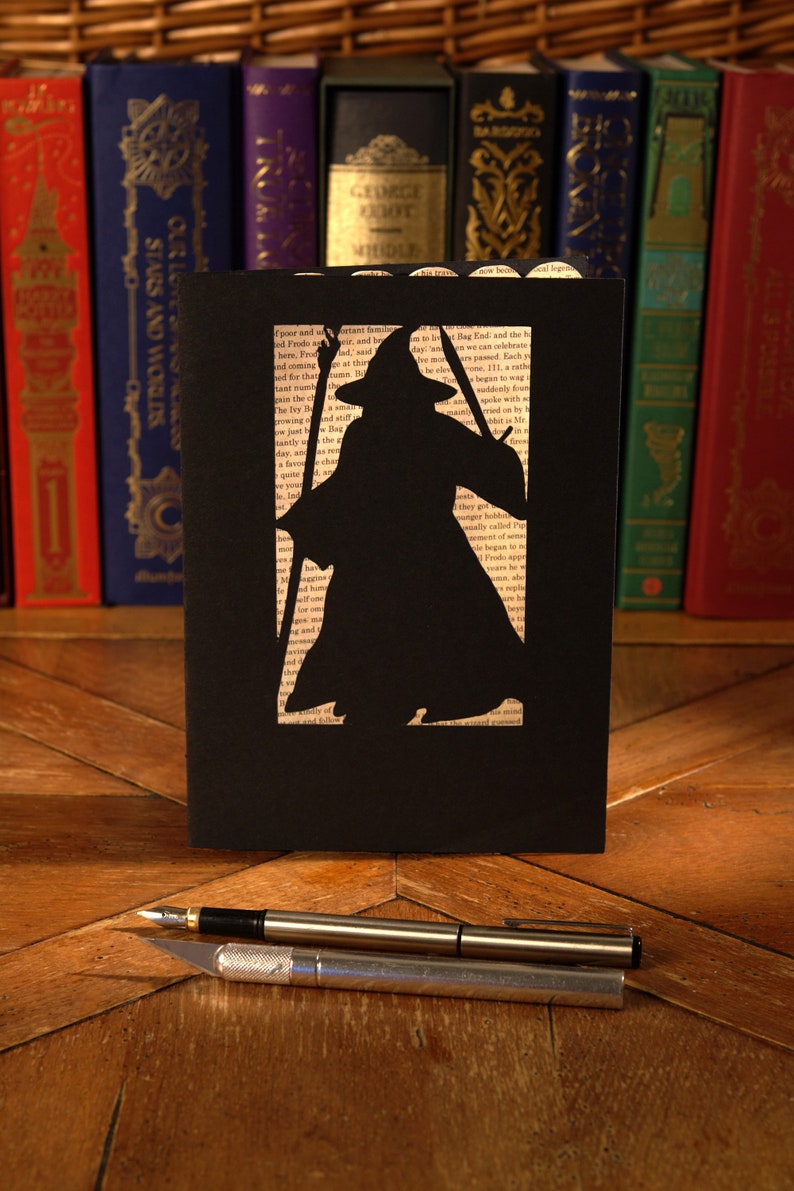 Lord of the Rings Inspired Papercut Keepsake Card: Handmade From ...