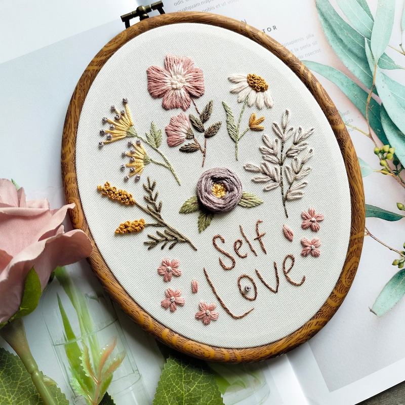 Embroidery Hoop Wall Art - Etsy