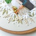 Embroidery KIT Romantic Flower Frame for Beginner, Modern + Video ...