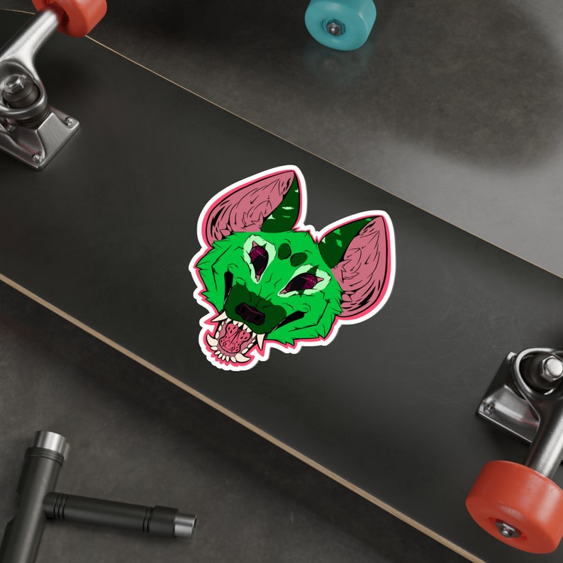 Hyena Sticker Watermelon - Etsy