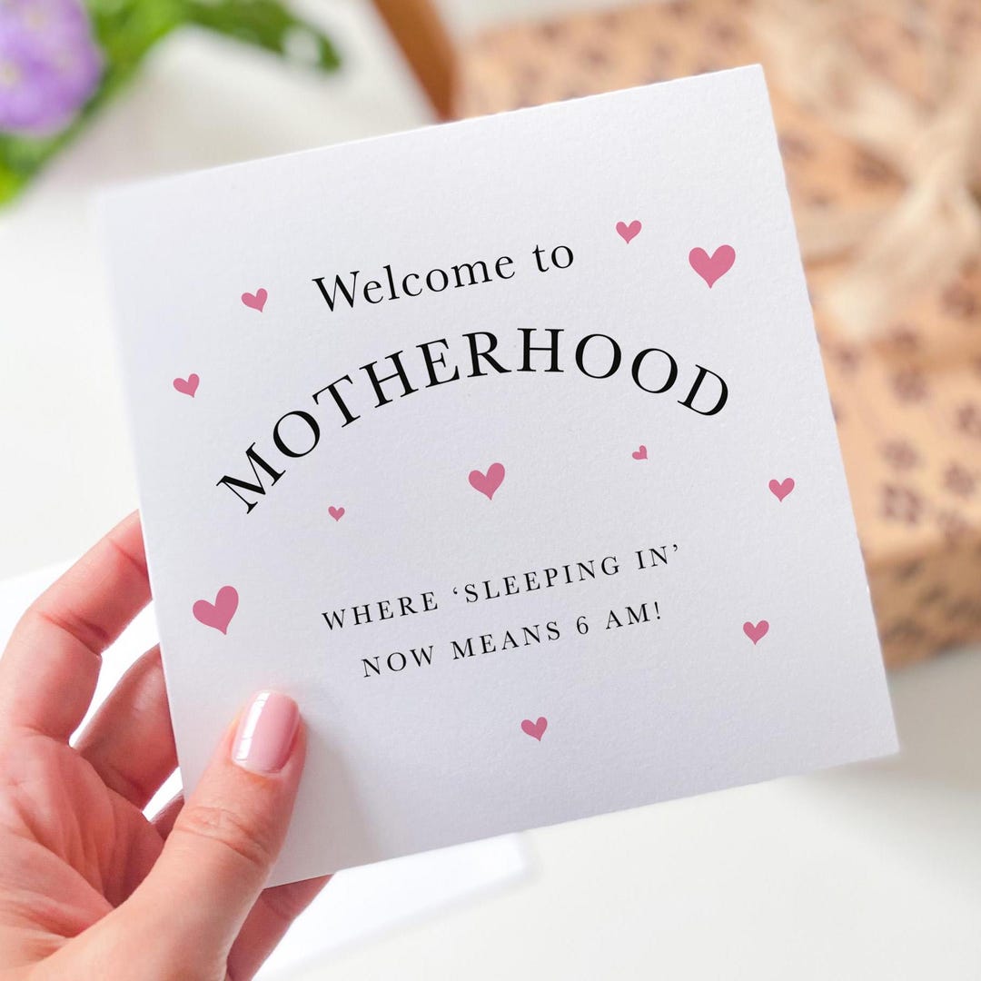 Funny New Mum Card Personalised First Mother’s Day Card for New Mummy ...