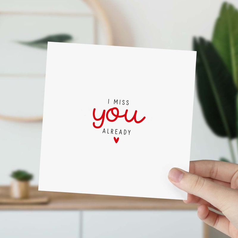 Miss You Friend Card - Etsy
