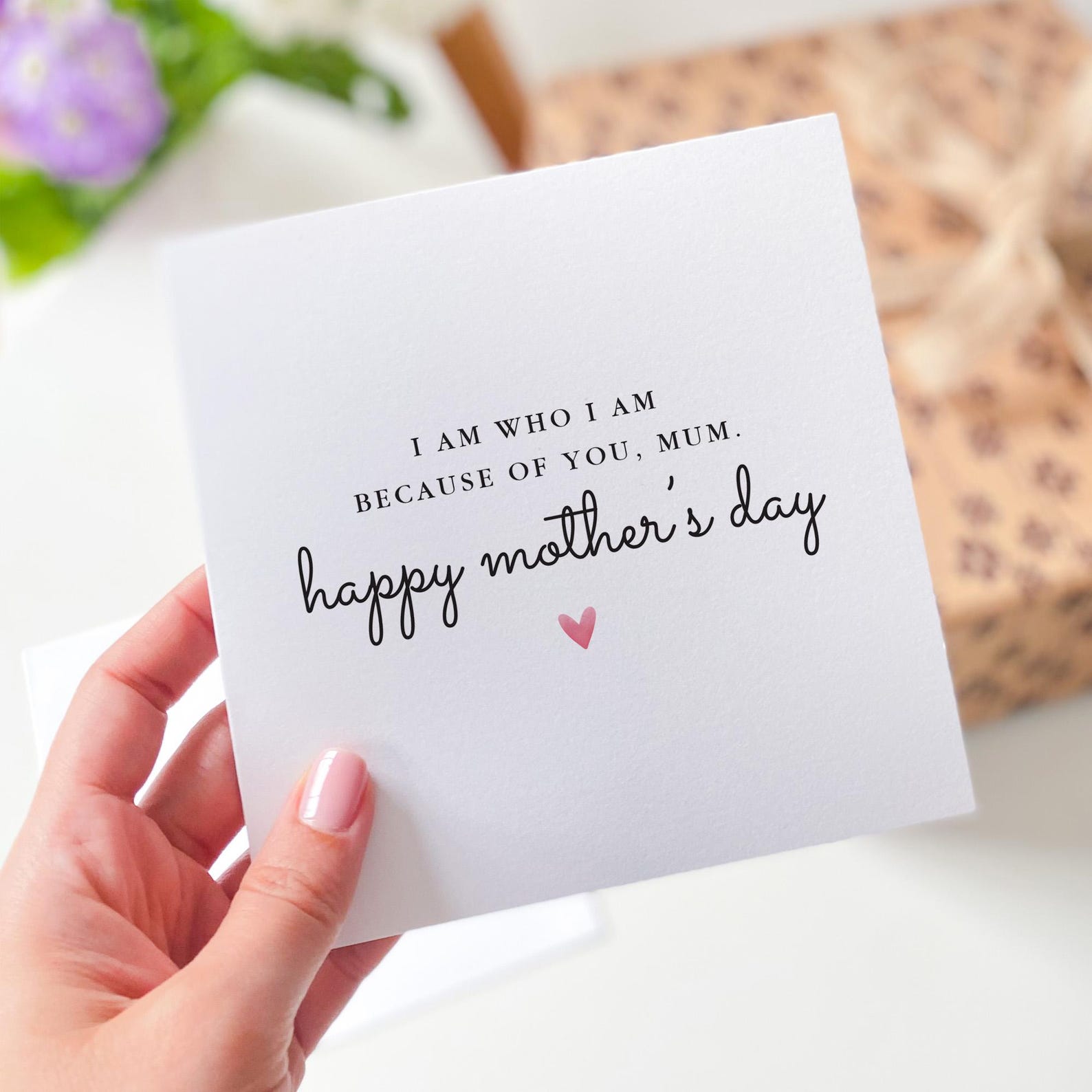 Mum's Heartfelt Mother's Day Card for a Special Mum Appreciation Gift ...
