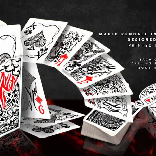 Hand Drawn Playing Cards - Etsy