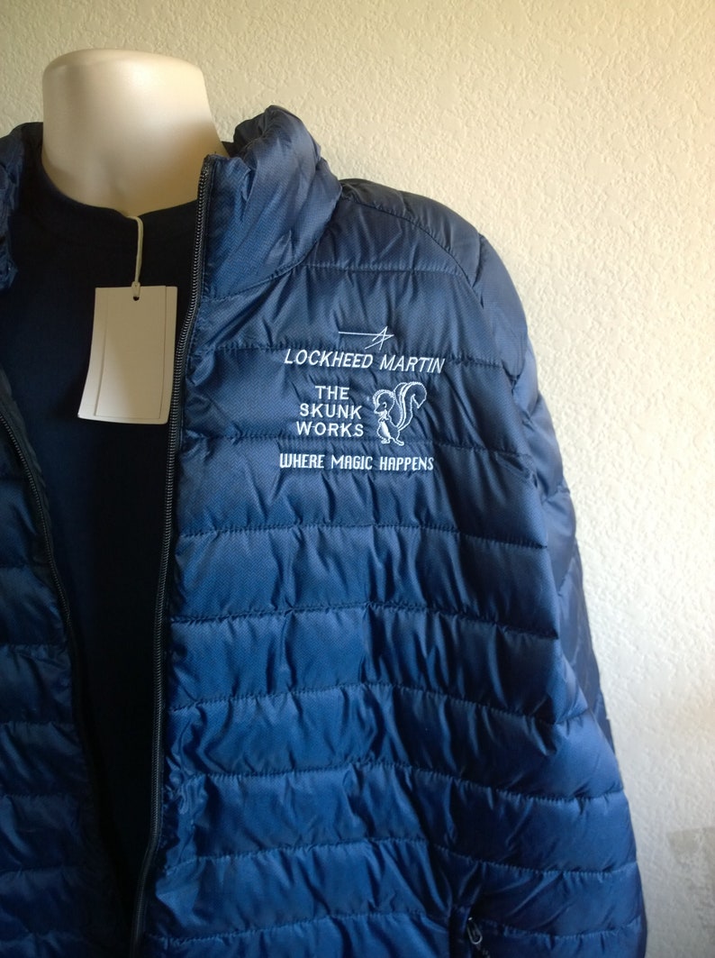 3XL LOCKHEED MARTIN Jacket the Skunk Works Where Magic Happens - Etsy