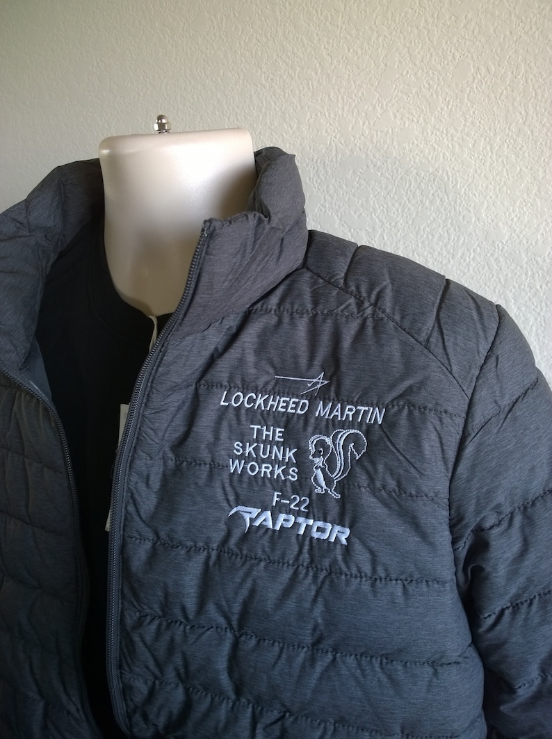 LARGE LOCKHEED MARTIN Skunk Works Jacket F-22 Raptor - Etsy