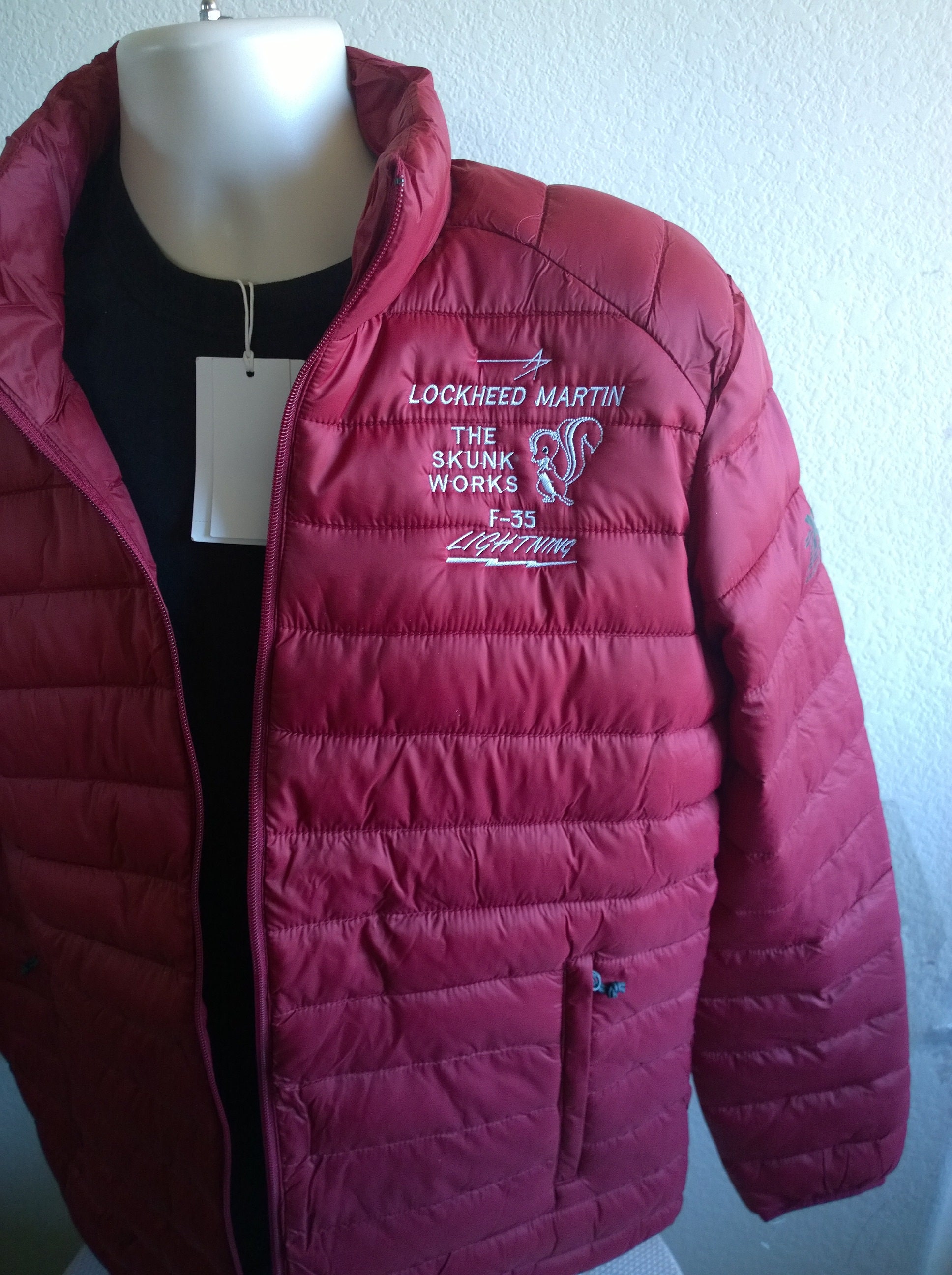 LARGE LOCKHEED MARTIN Skunk Works Jacket F-35 Lightning - Etsy