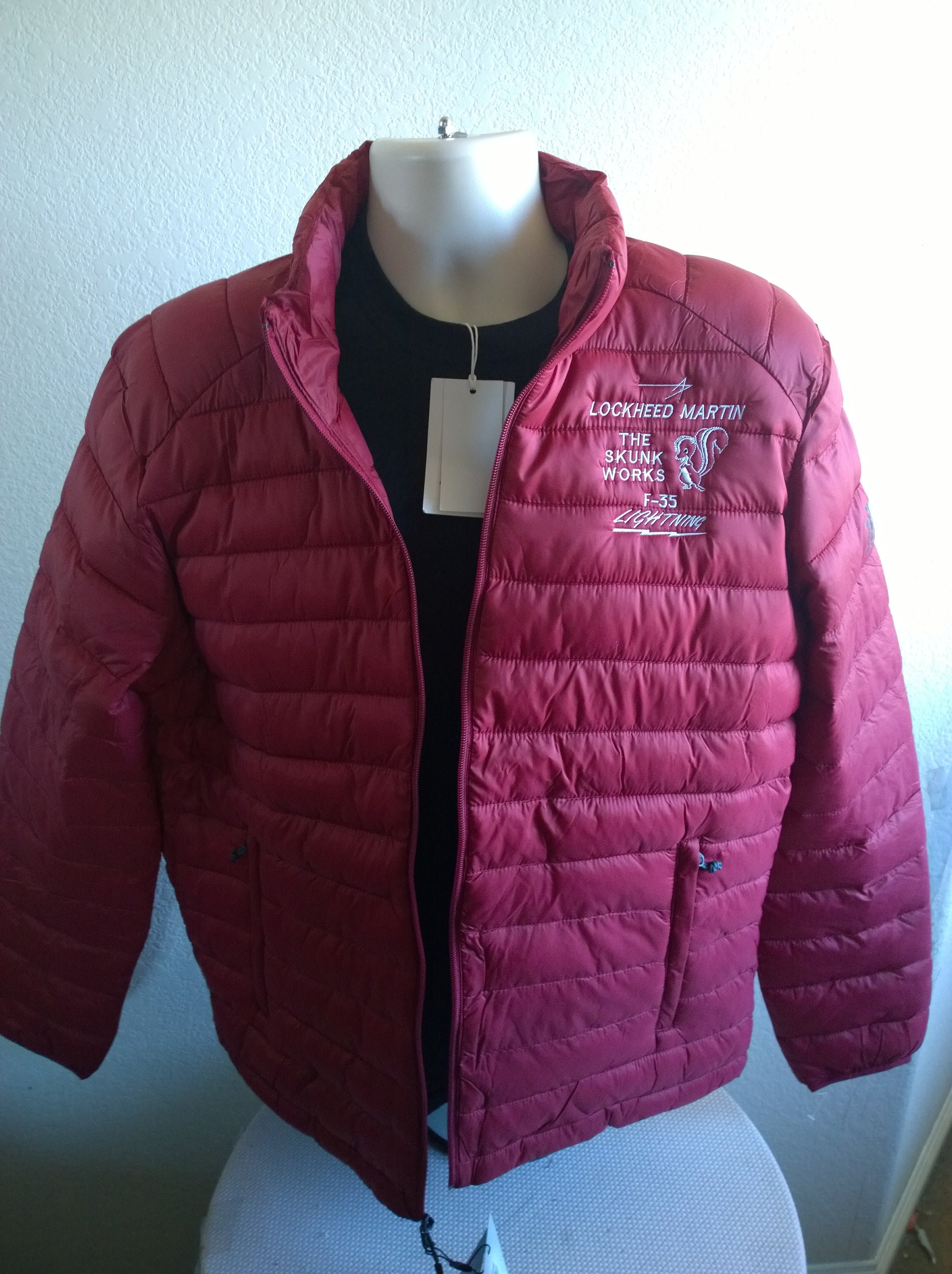 LARGE LOCKHEED MARTIN Skunk Works Jacket F-35 Lightning - Etsy